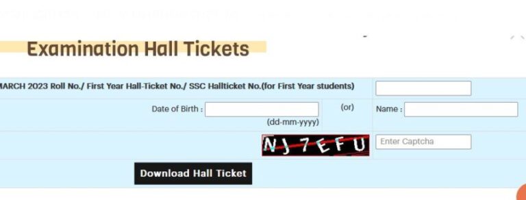 AP Inter 1st Year Hall Tickets 2026 Download