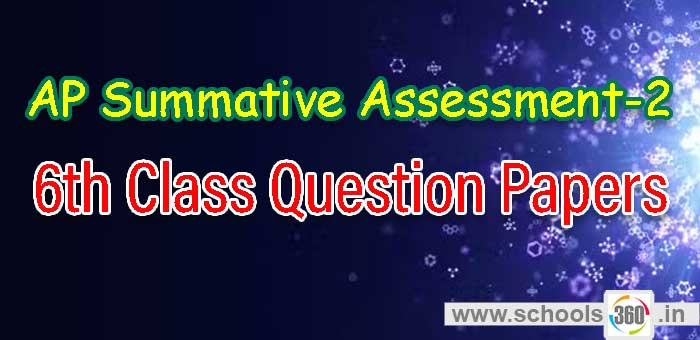 AP SA2 CBA3 6th Class Hindi Question Papers 2023 Download