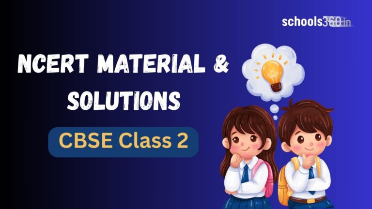 CBSE Class 2 Syllabus 2025-26 and NCERT Solutions
