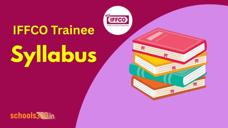IFFCO Trainee Syllabus 2025 PDF, AGT Exam Pattern