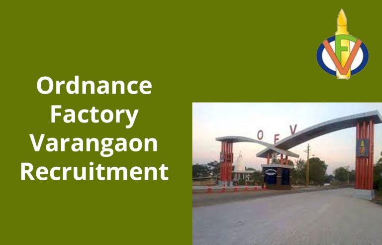 Ordnance Factory Varangaon Apprentice Recruitment 2025 Application