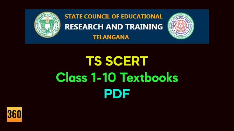 Telangana SCERT 1st to 10th Class Textbooks 2025-26 PDF