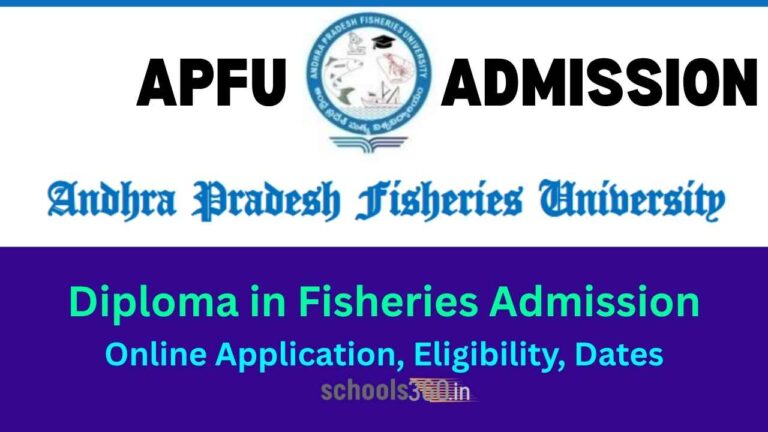 APFU Diploma in Fisheries Admission 2025-26 Application, Eligibility, Dates
