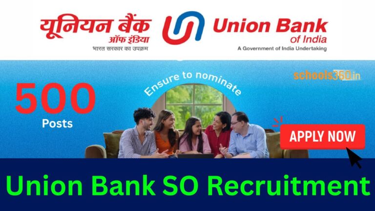 Union Bank SO Recruitment 2025 Apply 500 Assistant Manager Posts