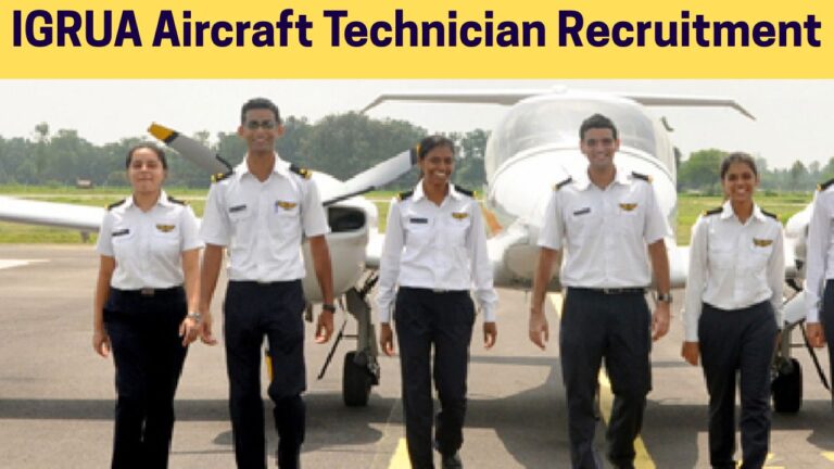 IGRUA Aircraft Technician Recruitment 2025