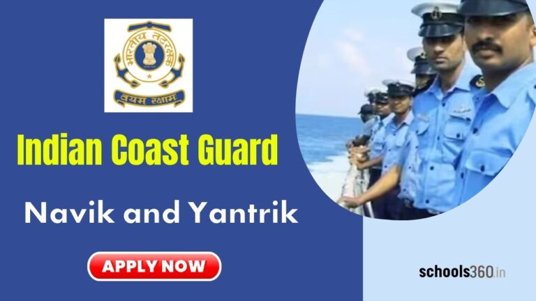 Indian Coast Guard CGEPT 2025 Navik and Yantrik 630 Posts