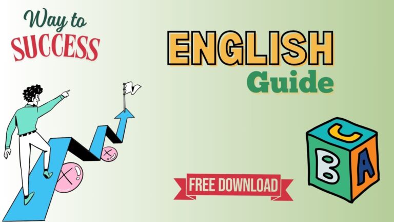 TN 11th English Way To Success Guide 2026 PDF